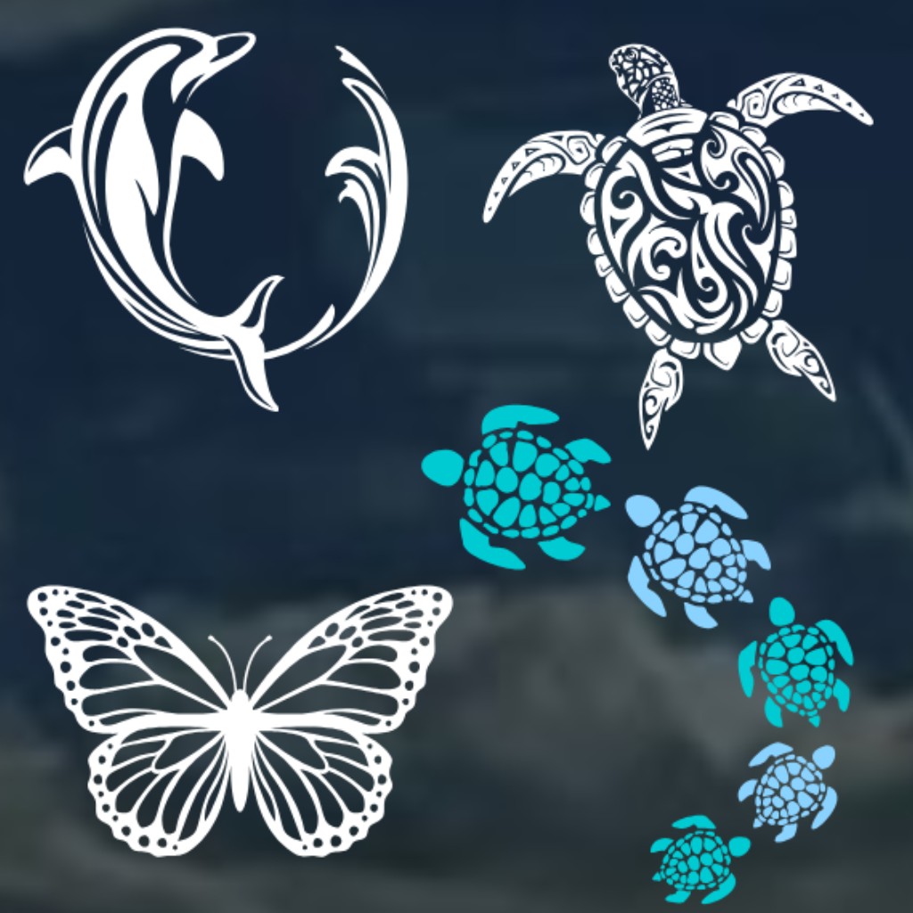 Animal Car Window Decals - Dog, Cat & Wildlife Stickers