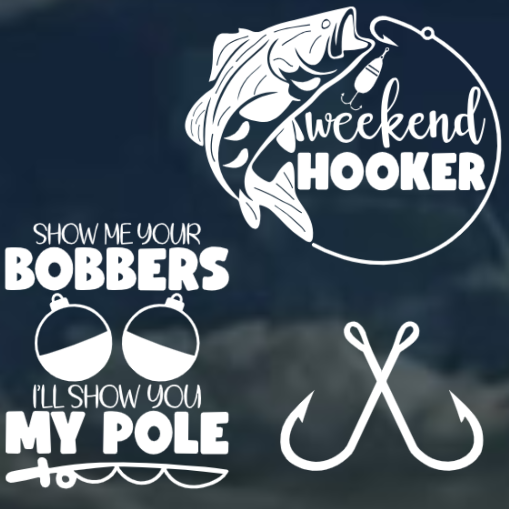 Hunting & Fishing Car Decals – Outdoor Style Stickers – Vinyl Chaos ...