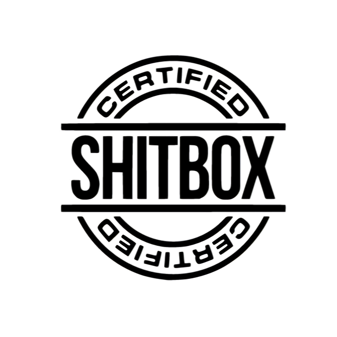 Certified Shitbox Decal - Car Decals JDM – Vinyl Chaos Design Co.