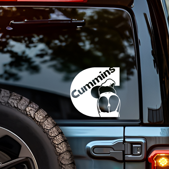 Cummins Logo Truck Decal - Durable & Weatherproof Decal – Vinyl Chaos ...
