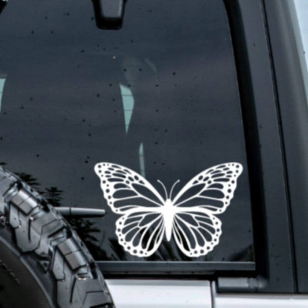 Monarch Butterfly Car Decal - Window Decal – Vinyl Chaos Design Co.