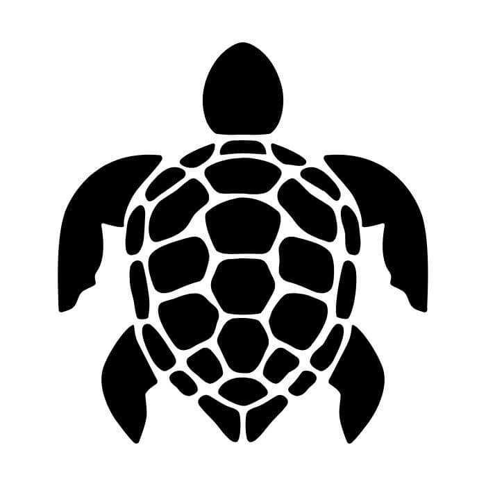 Turtle Car Decal - Ocean Car Decal